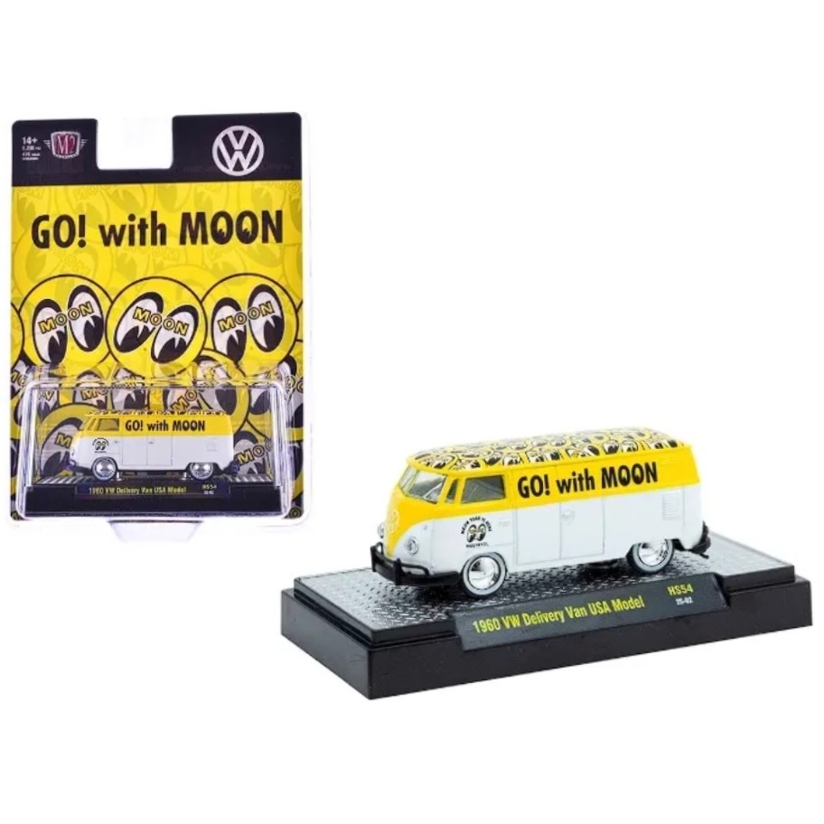 Miniatura Carro Volkswagen Delivery Van Kombi USA (1660) - "Mooneyes ...