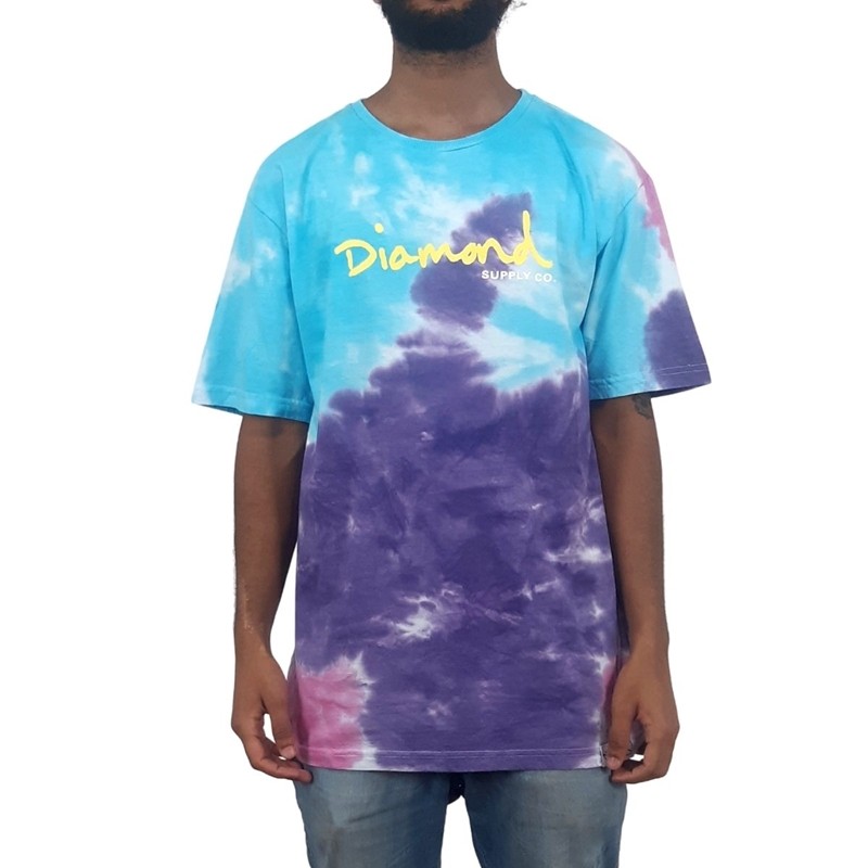 Camiseta Diamond Og Script | Shopee Brasil