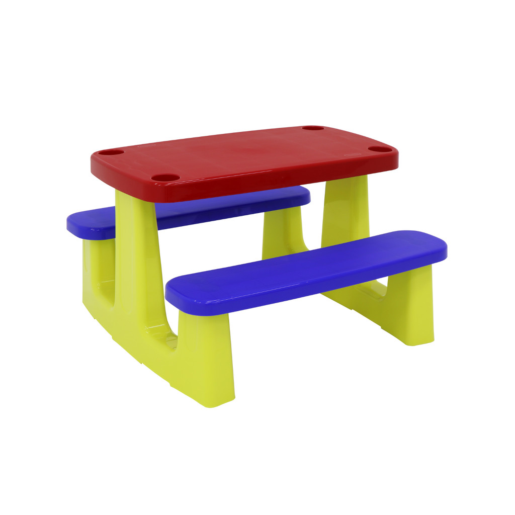 Mesa Infantil Colorida Plástica Escolar Pic-nic - Tramontina | Shopee ...