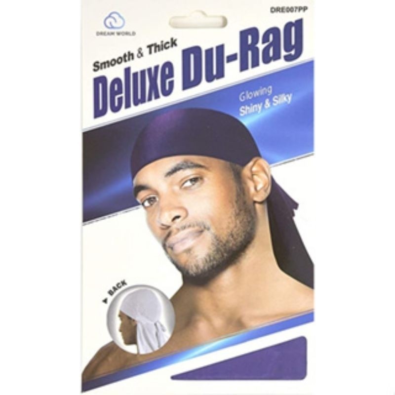 Bandana Dureg Deluxe Du-Rag Preta | Shopee Brasil