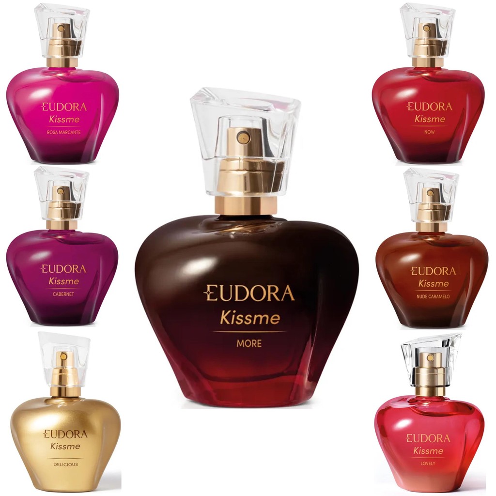 Linha Completa Kiss Me Eudora 50ml (Escolha o seu) | Shopee Brasil