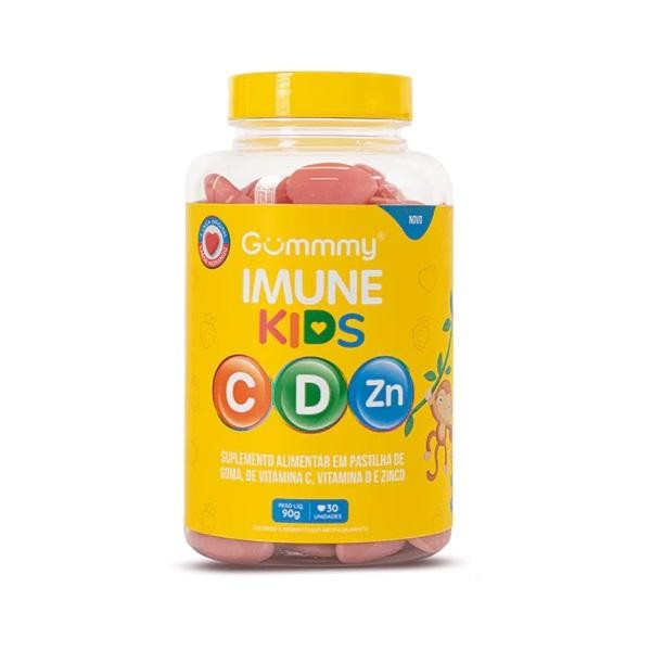 Gummy Kids Multi Vitaminico Sabor Morango 30 Gomas | Shopee Brasil