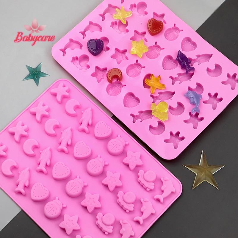 BYCE > Molde De Goma Da Vida Marinha , Silicone Para Chocolate , Festa ...