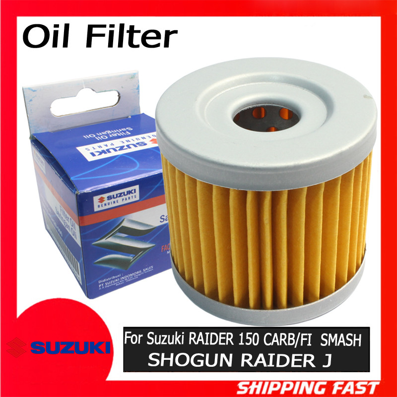 Filtro De Óleo-FU150 SGP Para Suzuki RAIDER 150 CARB/FI SMASH SHOGUN J ...