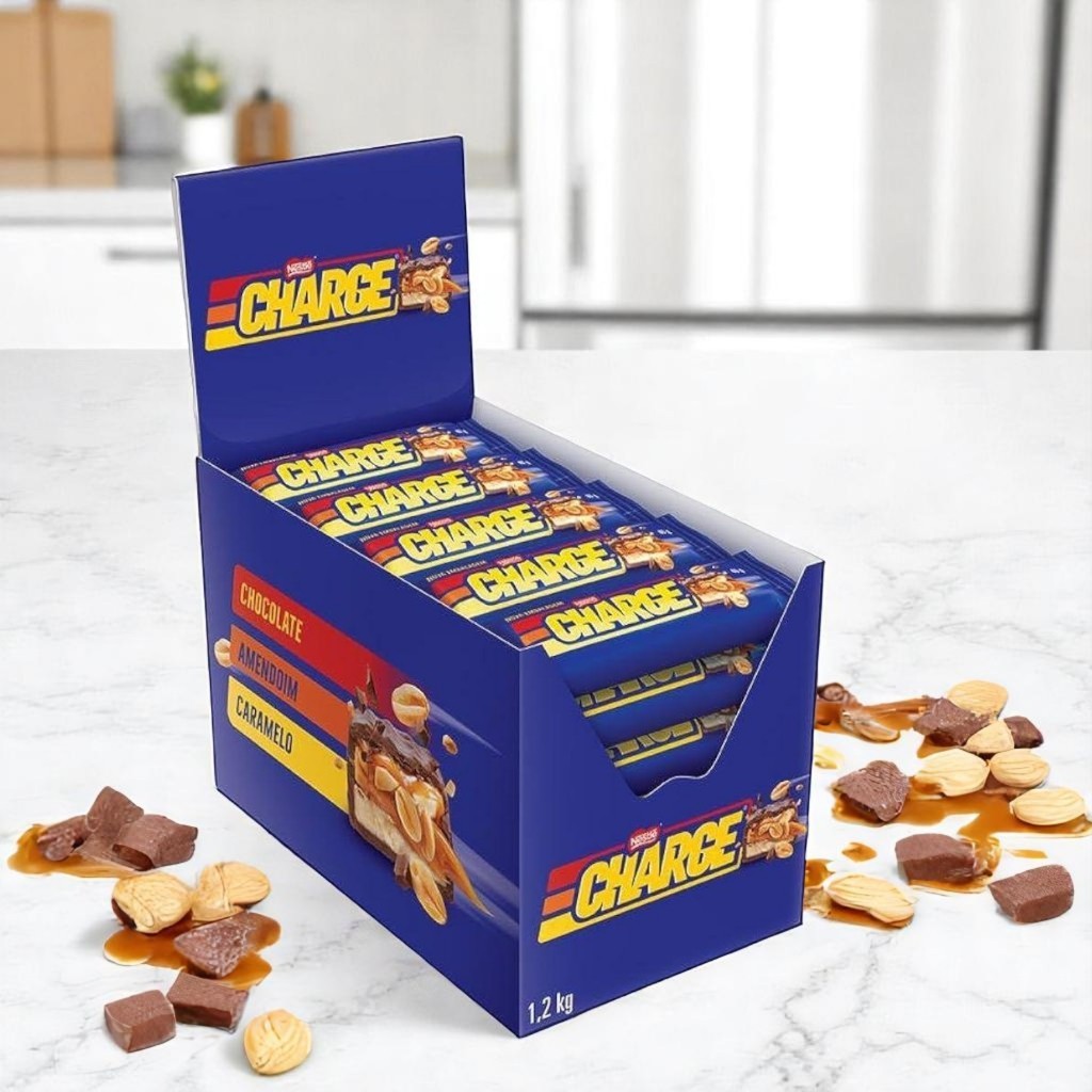 Chocolate Charge Display Nestlé (30x40g) | Shopee Brasil