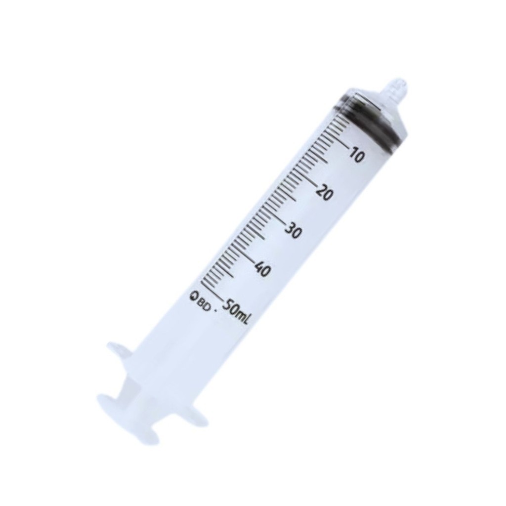 Seringa 50ml BD Bico Rosca Luer Lock Livre de Latex | Shopee Brasil