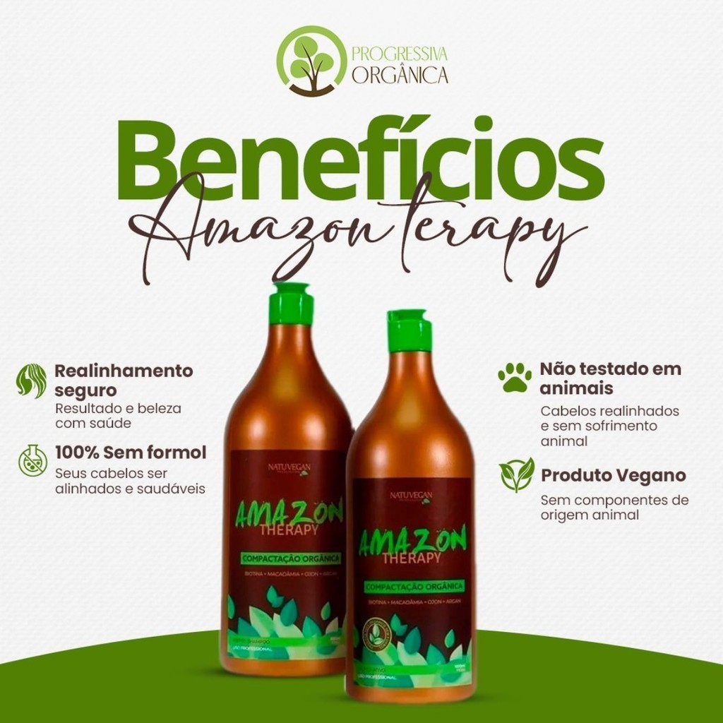 Kit De Progressiva Sem Formol Natuvegan | Shopee Brasil