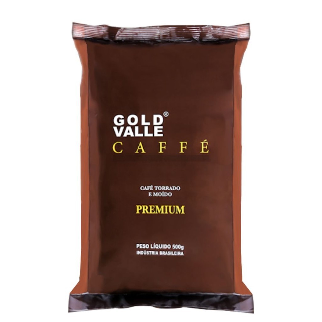 Café Gold Valle Caffé Premium Moído - 500g | Shopee Brasil
