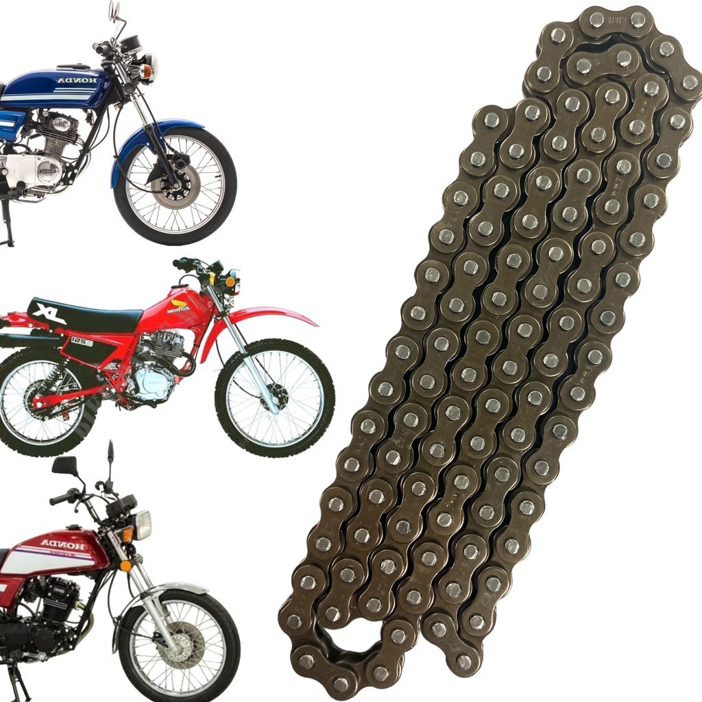 CORRENTE DE COMANDO HONDA TURUNA / ML / XLS 125 1976 ATÉ 1996 MODELO ORIGINAL ML125 XLS125 ...