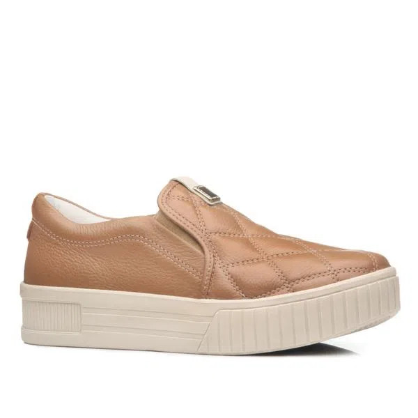 Tênis Pegada Feminino Burnished Caramelo 212513-03 | Shopee Brasil