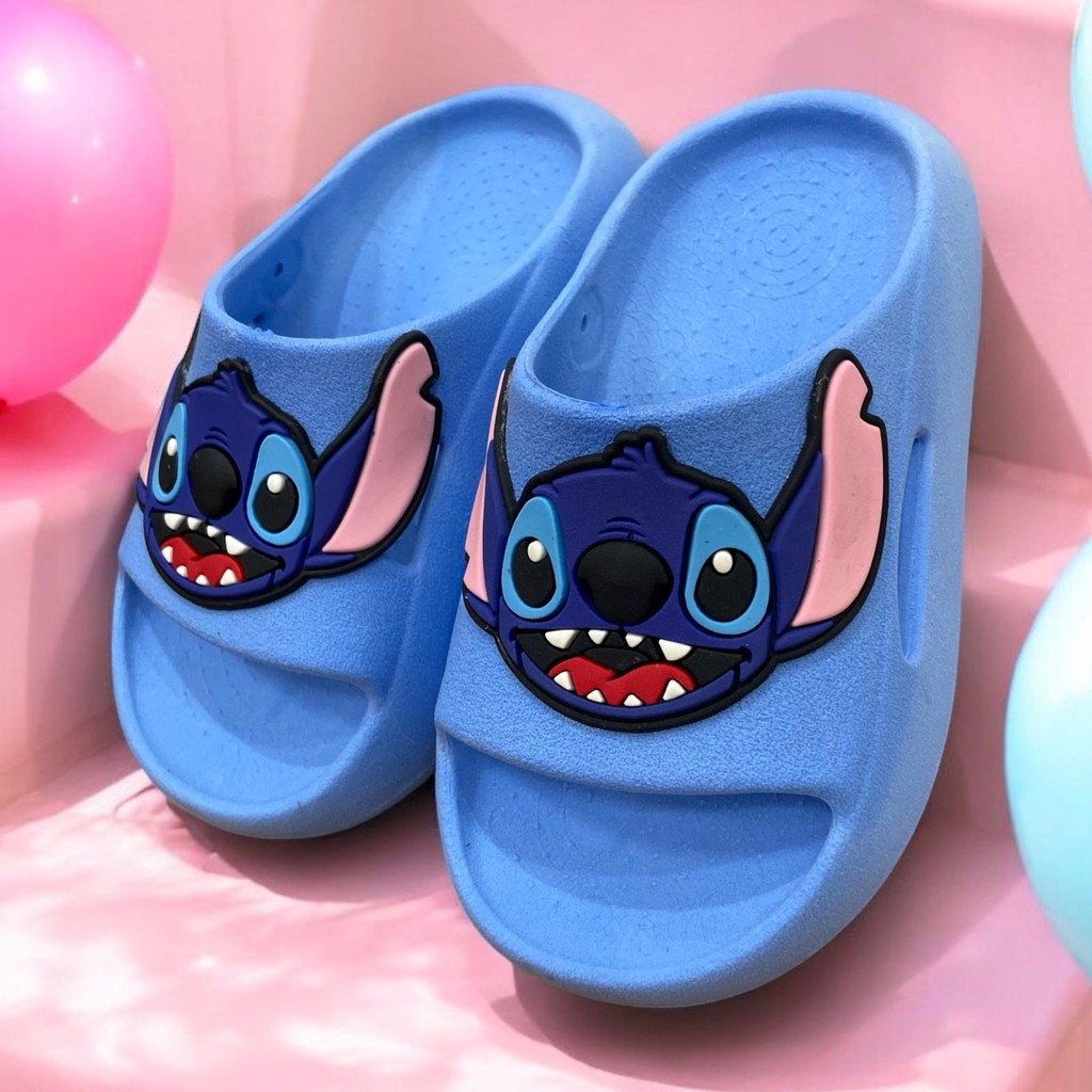 Chinelo Kids Novo Lançamento Stitch Fofinho Divertido | Shopee Brasil