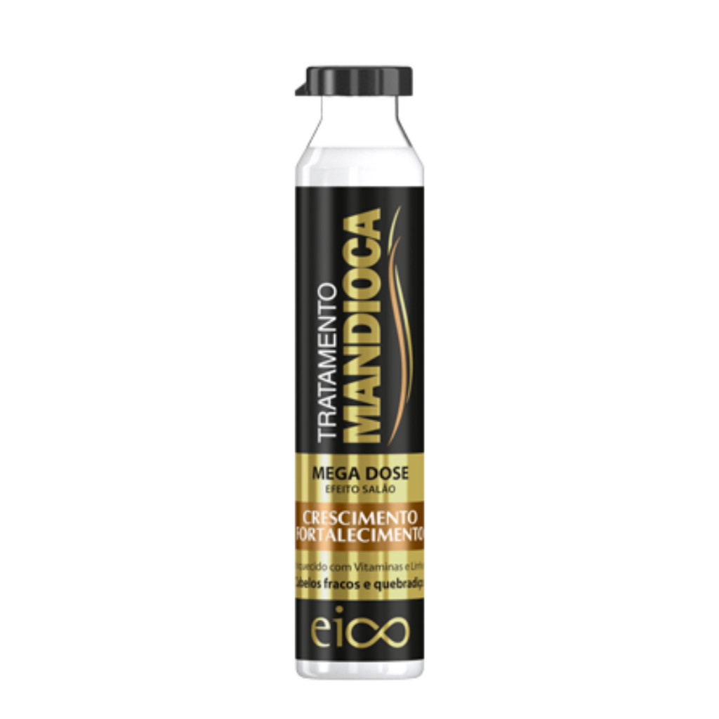 Ampola Mega Dose Eico Mandioca 45ml | Shopee Brasil