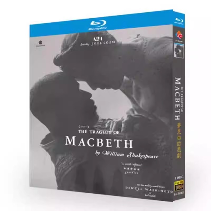 Filme Americano De Disco Blu-ray A Tragédia De Macbeth (2022) 1BD H022 | Shopee Brasil