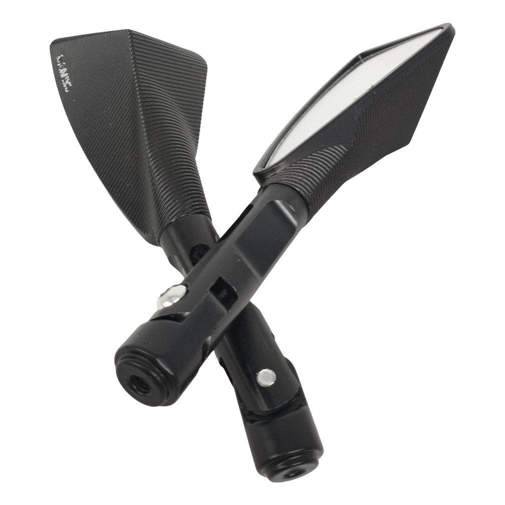 Par De Retrovisor Moto Esportivo Rizoma Pentagono Universal | Shopee Brasil