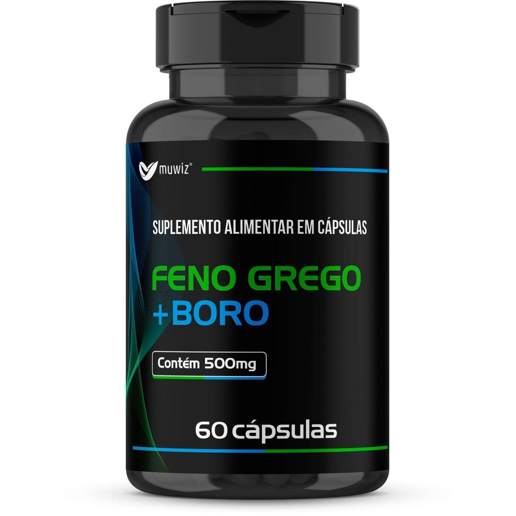 FENO GREGO + BORO 400 MG 60 CAPS | Shopee Brasil