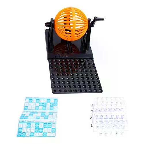 Jogo Bingo com Roleta Fichas e Cartelas | Shopee Brasil
