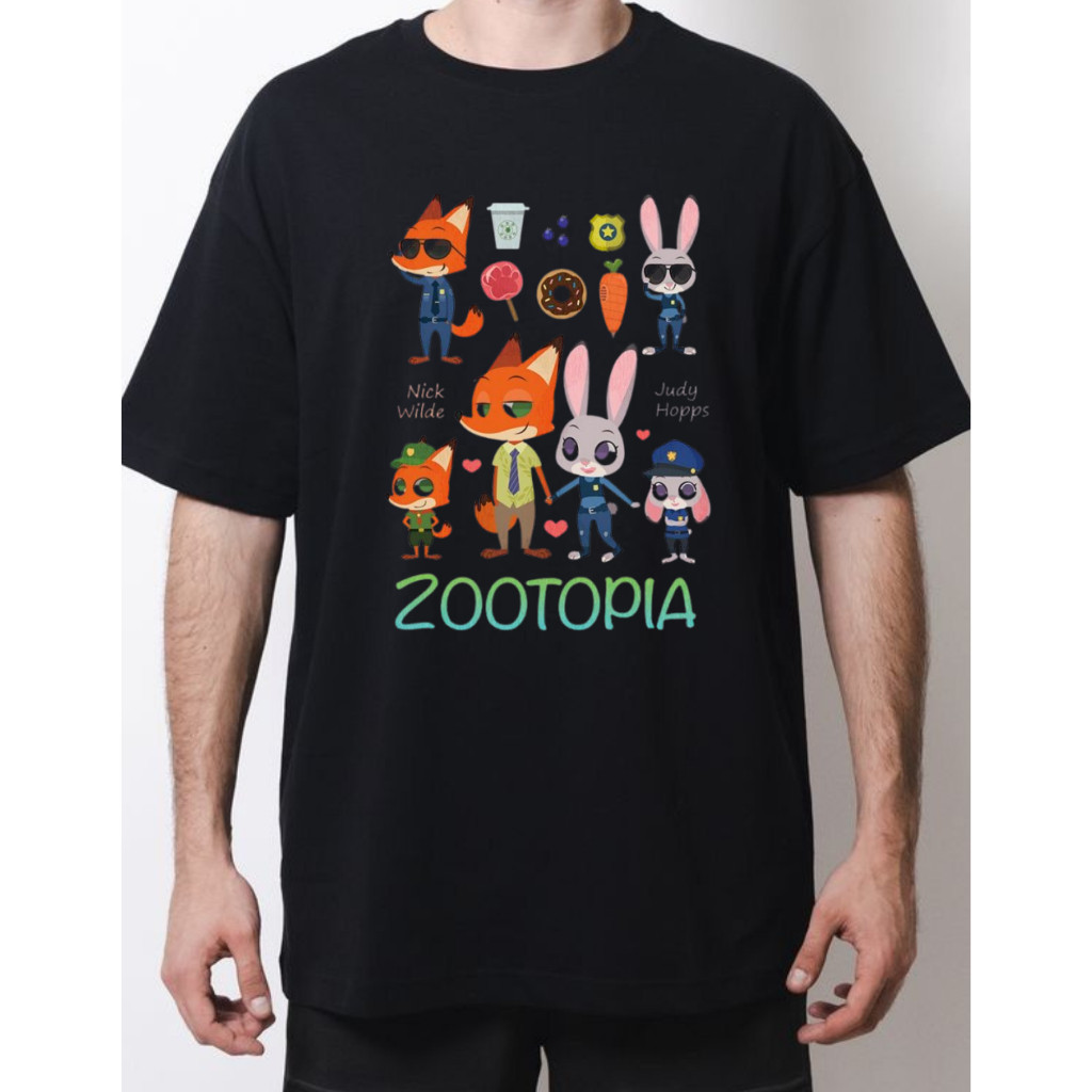 Camiseta Camisa Blusa INFANTIL ZOOTOPIA O FILME | Shopee Brasil