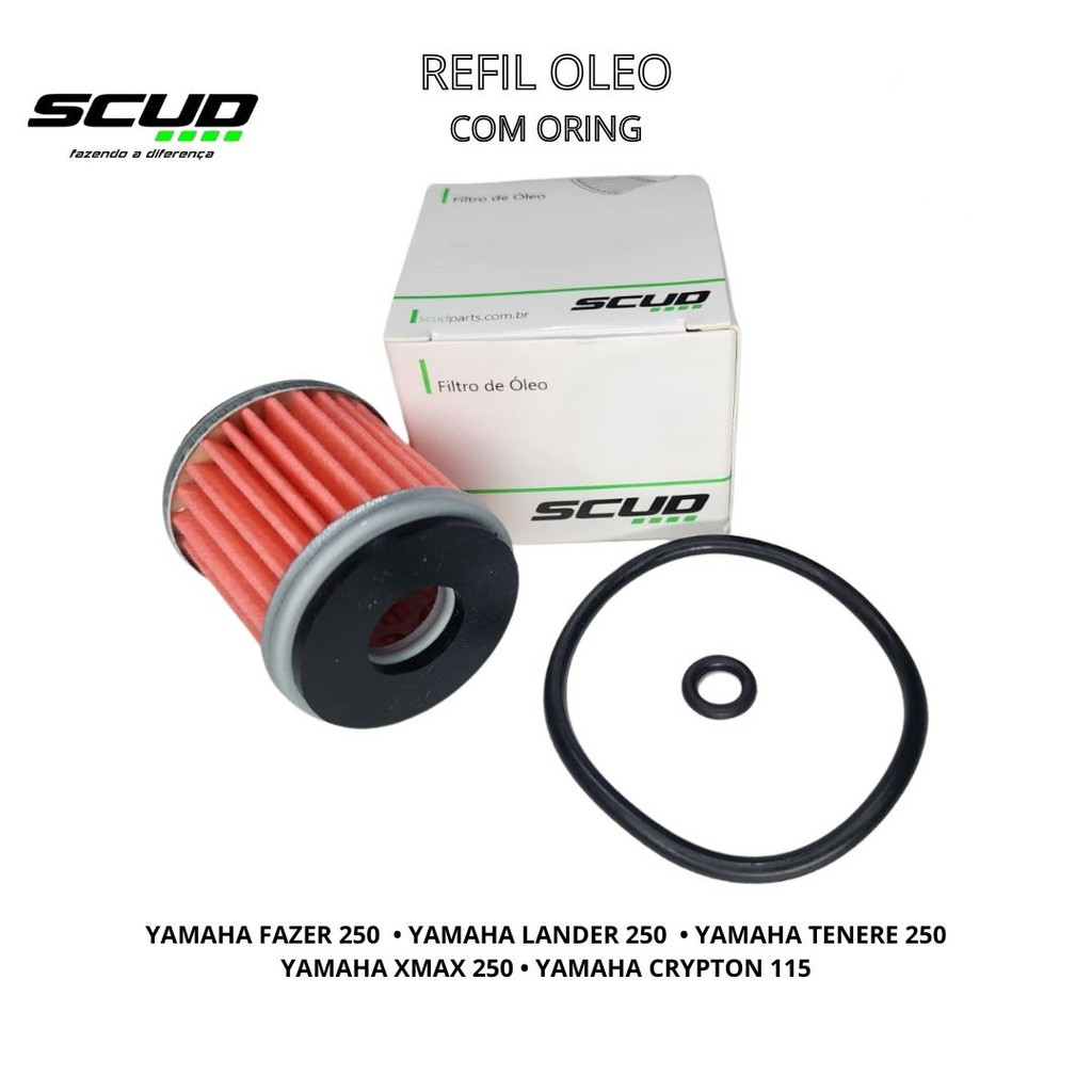Refil Oleo Fazer 250 Lander 250 Tenere 250 Xmax 250 Crypton 115 - Com ...