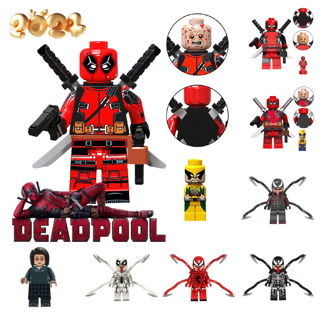 Compatível com LEGO Marvel Animação Super Hero Série Venom Serum ...