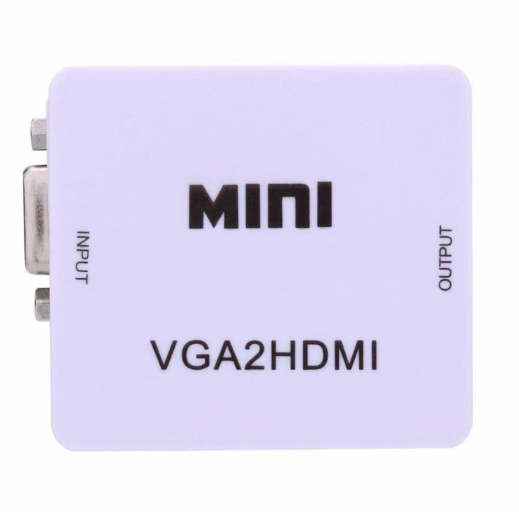 Mini Adaptador Conversor Vga2hdmi Vga Para Hdmi 1080p HDMI2VGA 1080p ...