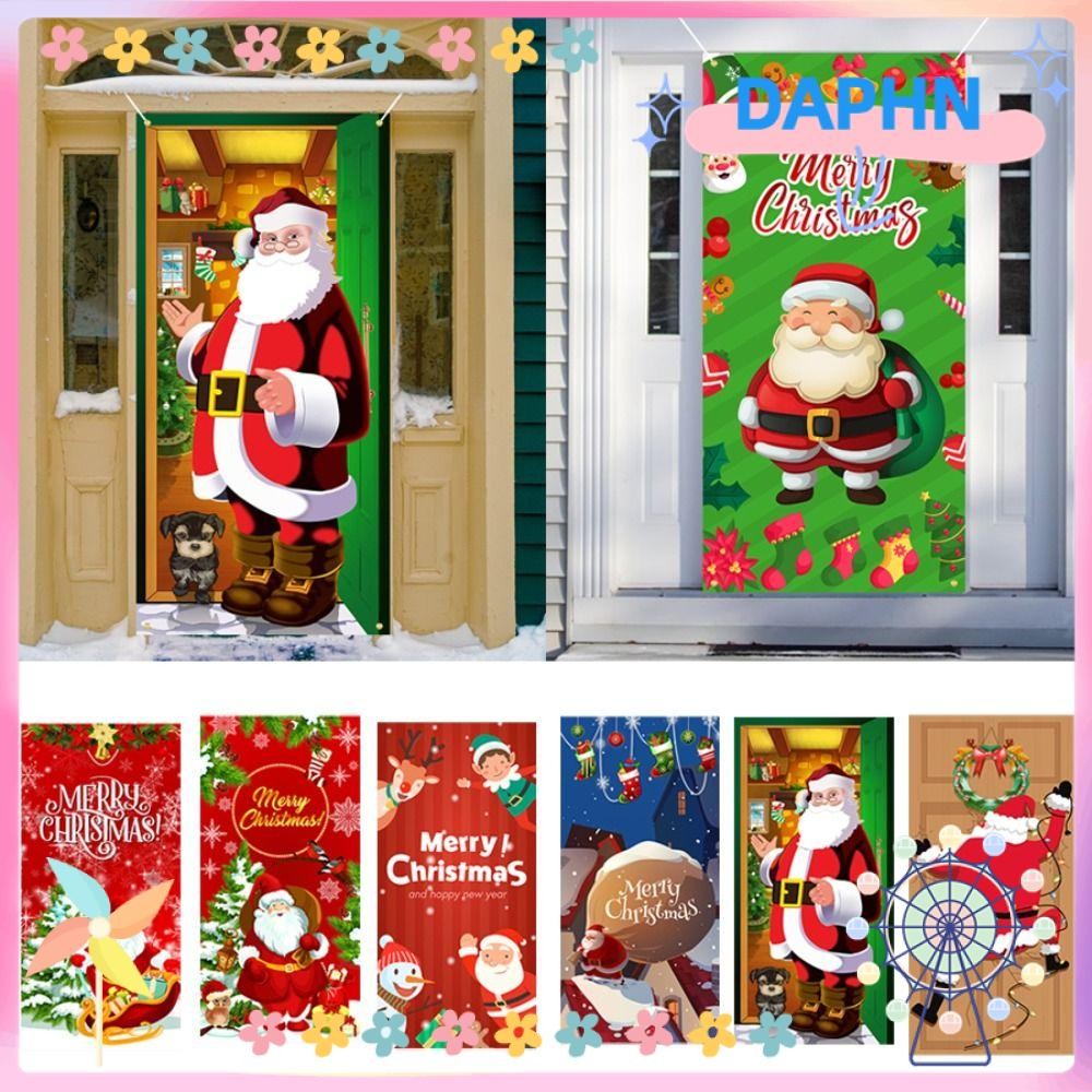 Banner De Porta DAPHNE , De Fundo Pendurada Capa Natal , Adereços De ...