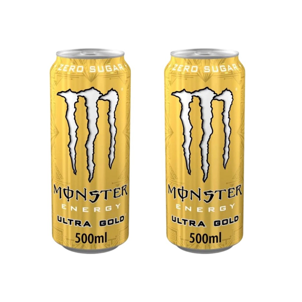 Monster Energy Ultra Gold Pineapple Zero Importado - 2 unid | Shopee Brasil