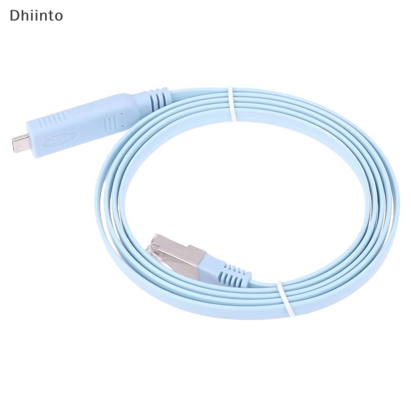 [Dhiint] Cabo De Console Usb C Para Rj45 De 1.5 M Adaptador Serial ...