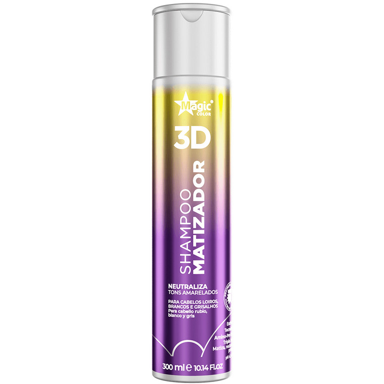 Magic Color Shampoo 3D Matizador 300ml | Shopee Brasil