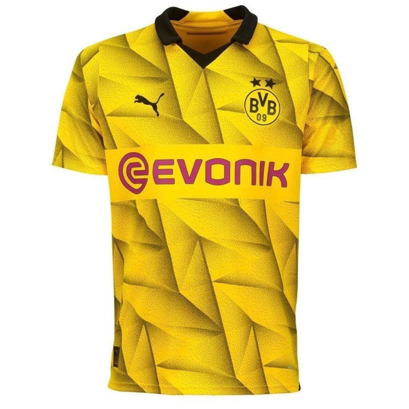 Camiseta do Time do Borussia Dortmund Amarelo 24/25 Envio Imediato ...