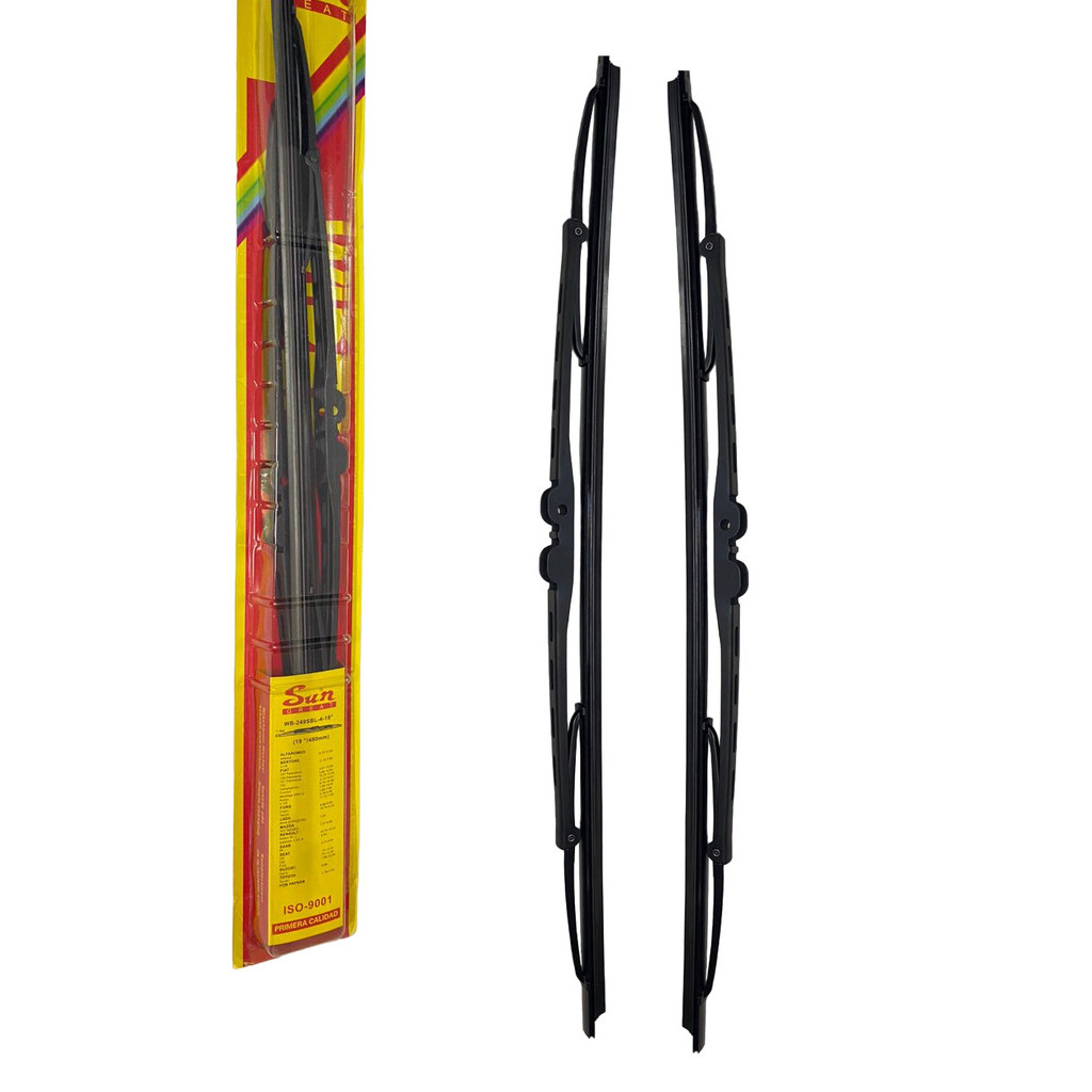 PALHETA TRADICIONAL FERRO 19 POLEGADAS PARABRISA PAR | Shopee Brasil