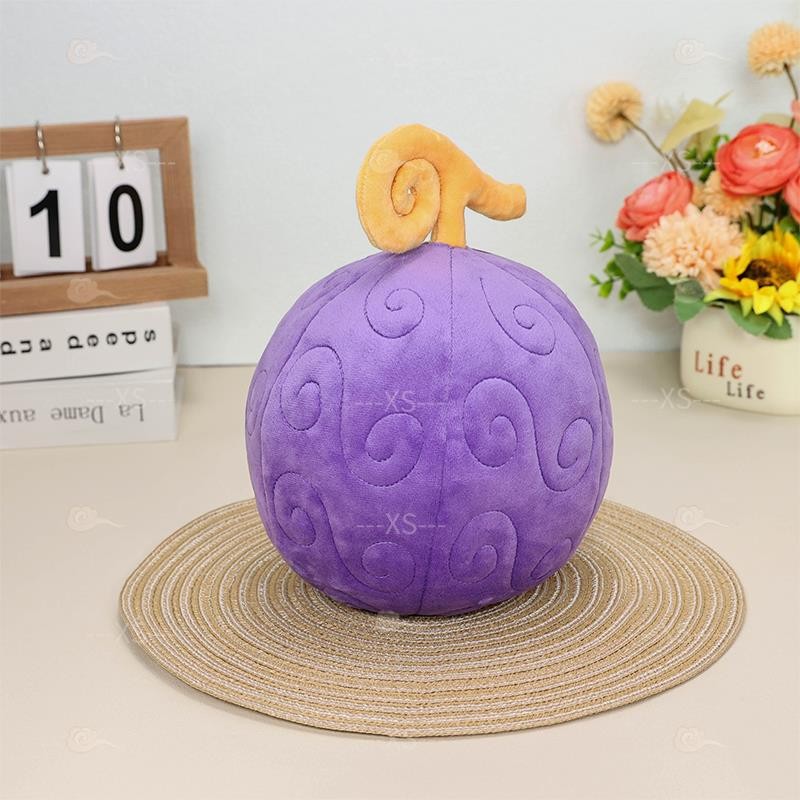 23cm Anime One Piece Plush Toy Toy Devil Fruit Series Goma de mascar ...