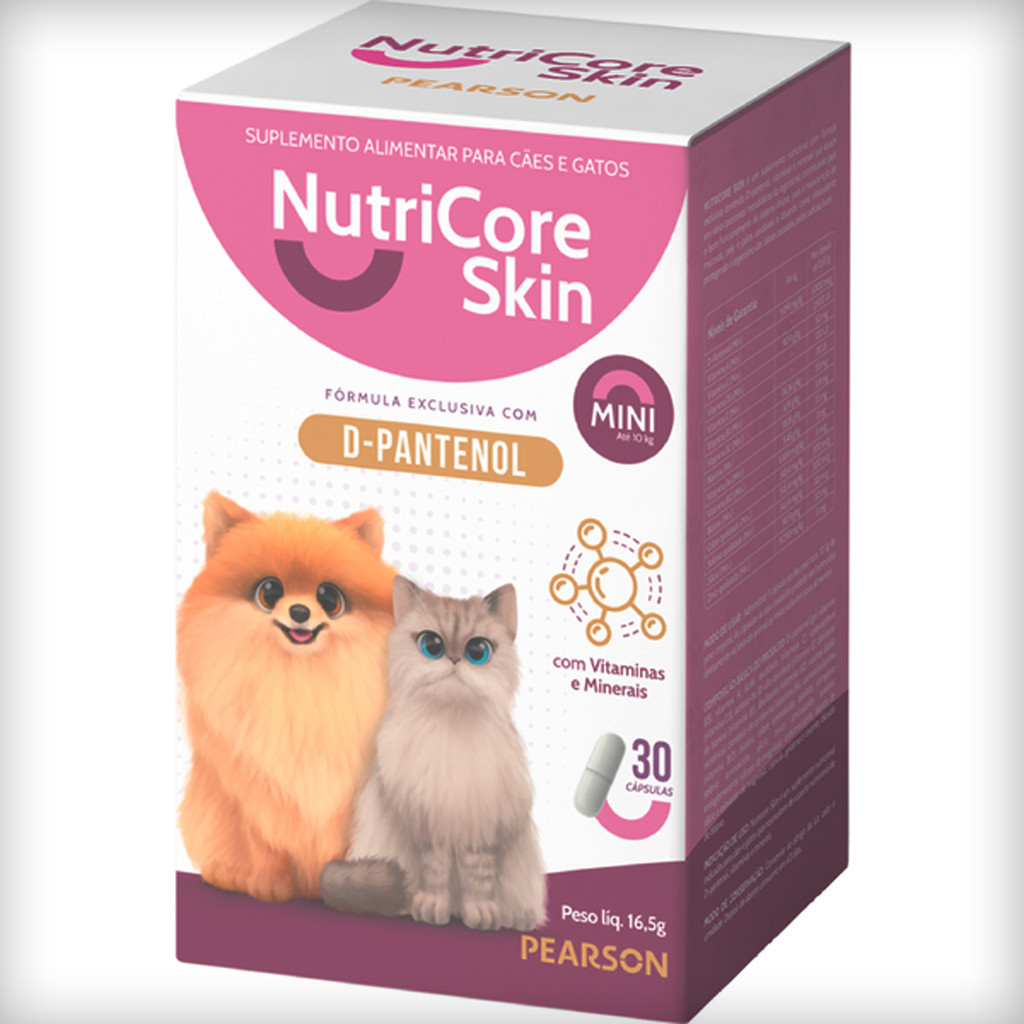NutriCore Skin Mini Suplemento Alimentar - 30 Cápsulas | Shopee Brasil