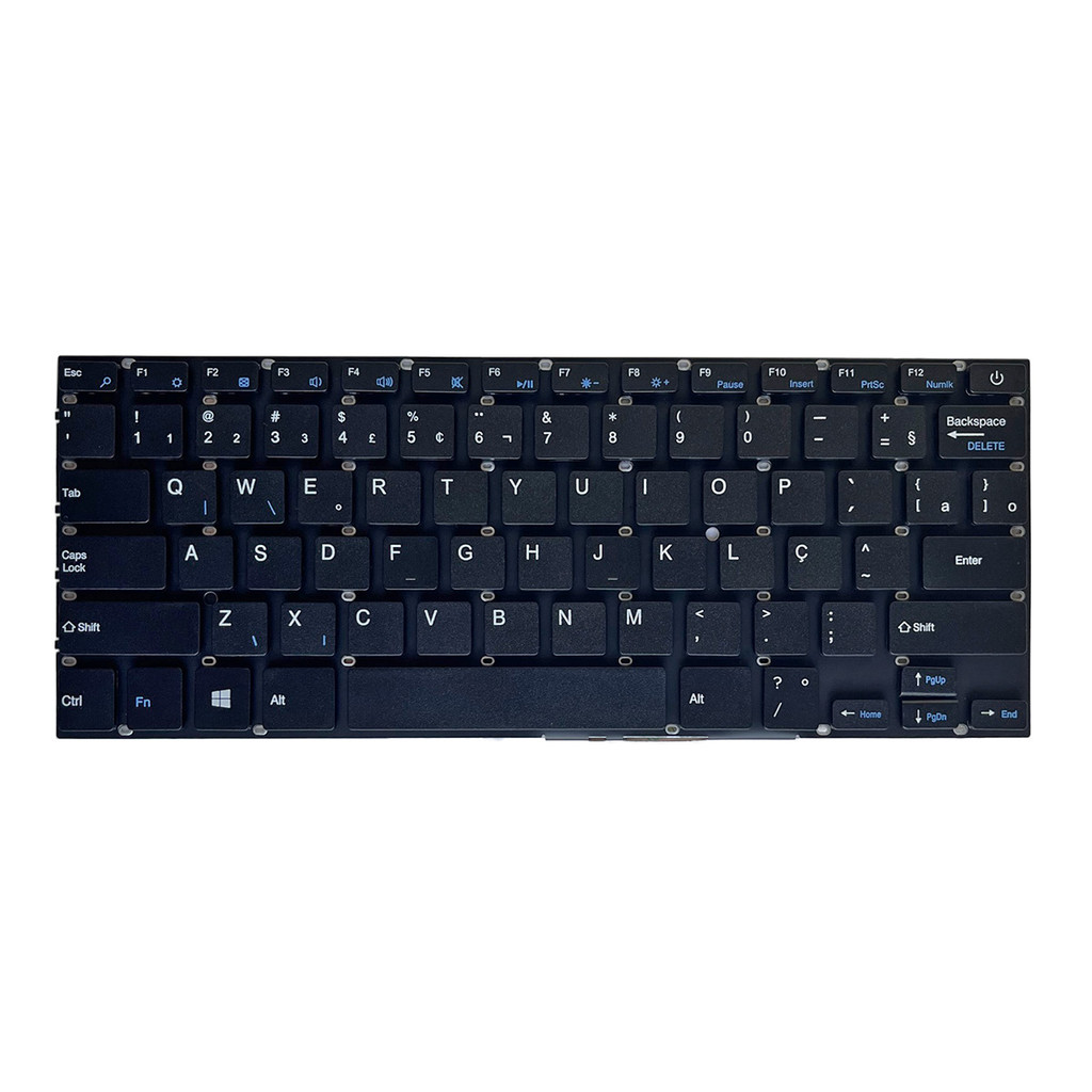 Teclado para Notebook Multilaser Legacy PC102 | Preto ABNT2 | Shopee Brasil
