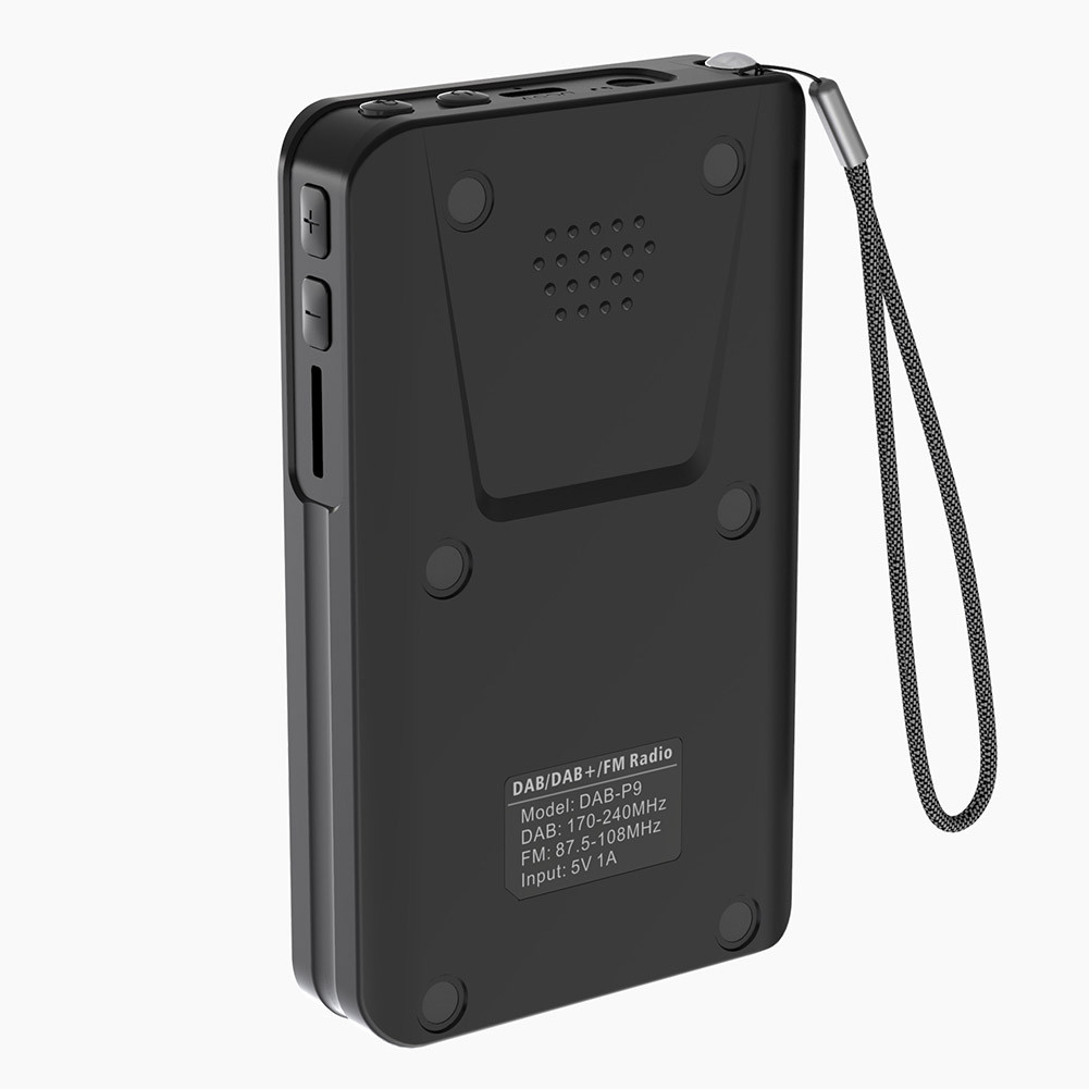 Rádio Digital DAB FM Com Entrada Para Fone De Ouvido Portátil Alto ...