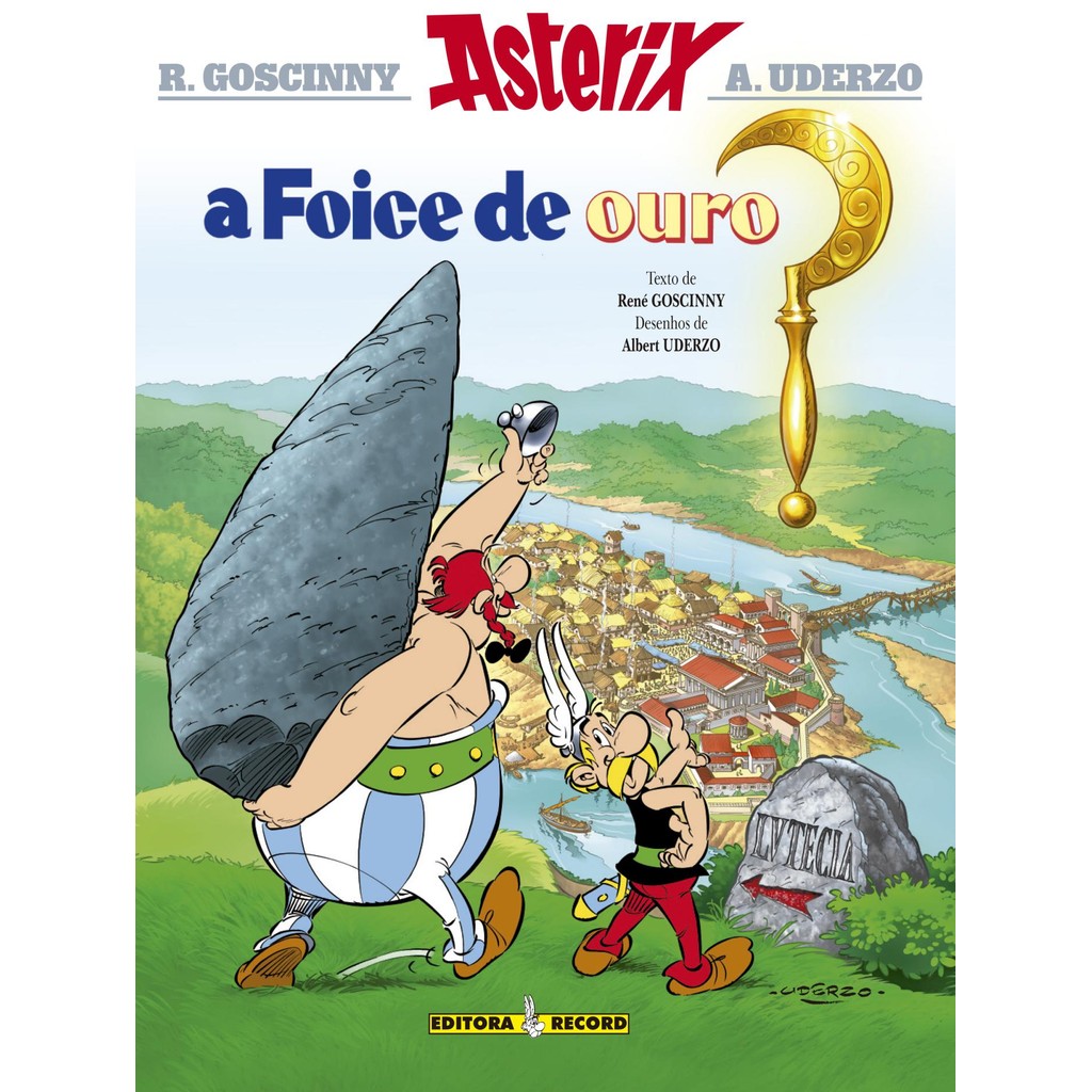 A foice de ouro (Nº 2 As aventuras de Asterix) | Shopee Brasil