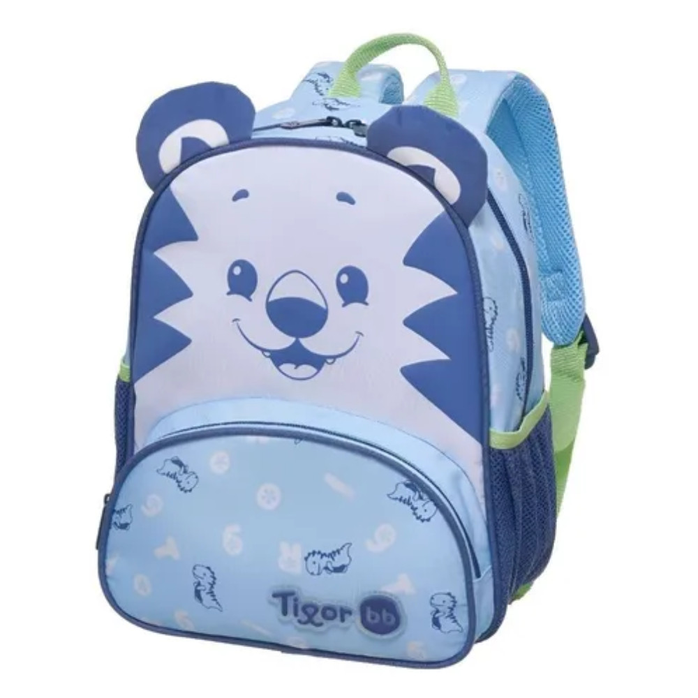 MOCHILA COSTAS TIGOR LITTLE AZUL - KOUII | Shopee Brasil