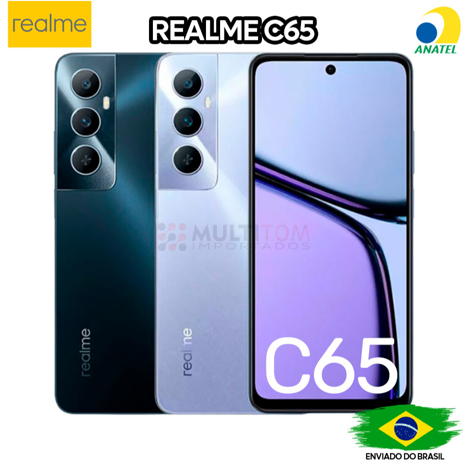 Celular Realme C65 NFC 256/8GB 128/6GB Ram de 6.67" (Anatel) | Shopee ...