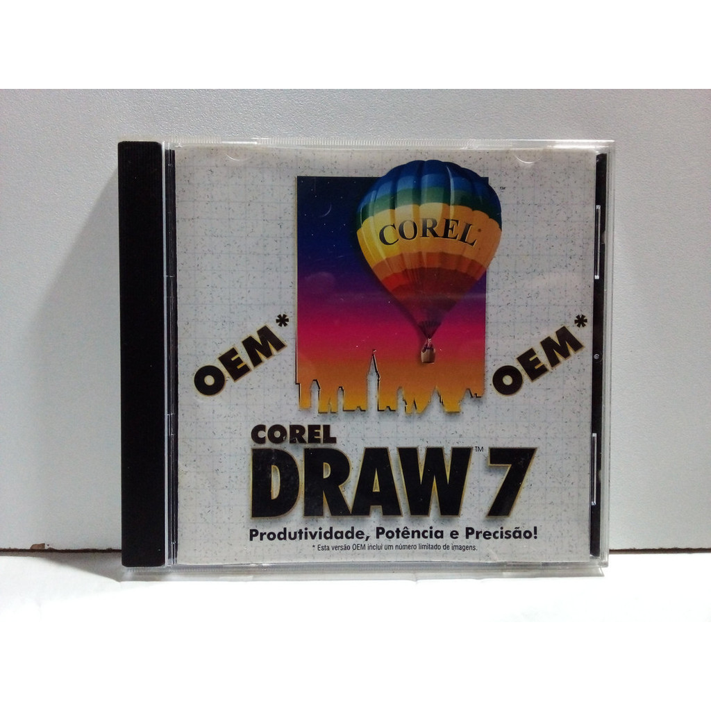 Cd-rom Corel Draw 7 Oem - Original | Shopee Brasil