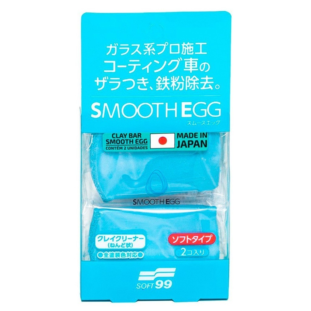 Clay Bar Smooth Egg - Soft99 | Shopee Brasil