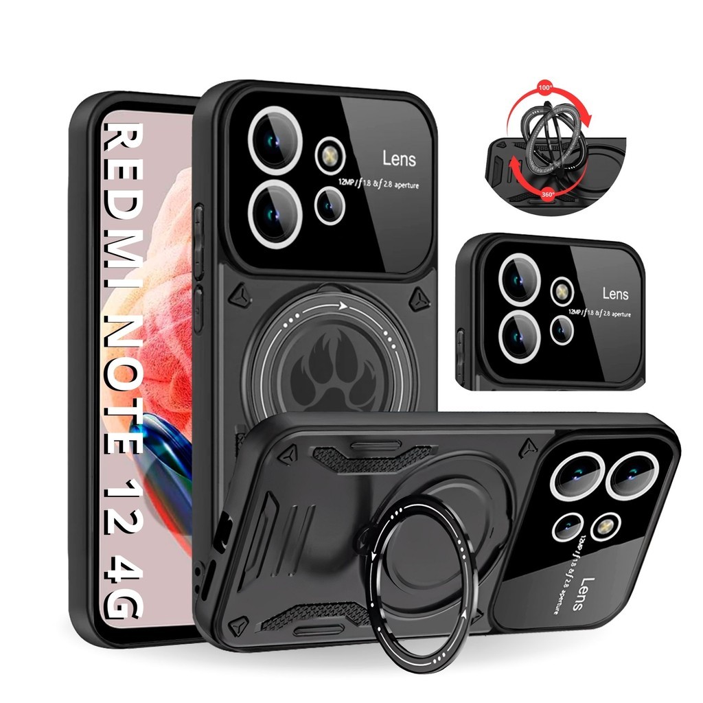 Capa Capinha Armor Militar Anti Impacto P/ REDMI NOTE 12 4G - Protetora ...