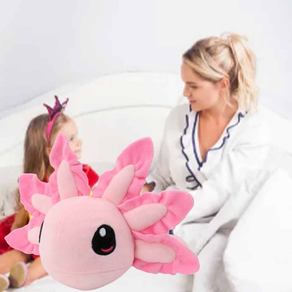 45cm Axolotl Salamander Stuffed Animal Plush Toy Cute Soft Cartoon ...
