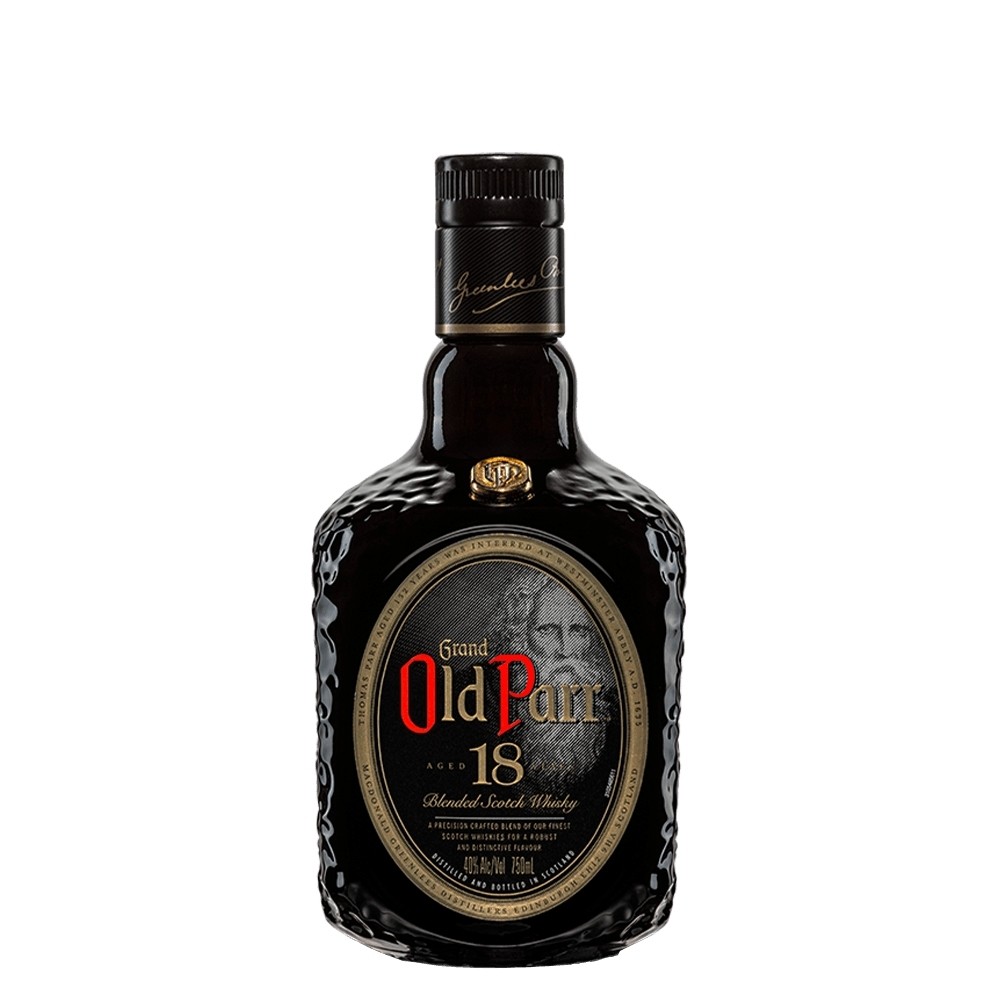 Grand Old Parr Blended Scotch Whisky Escocês 18 anos 750ml | Shopee Brasil