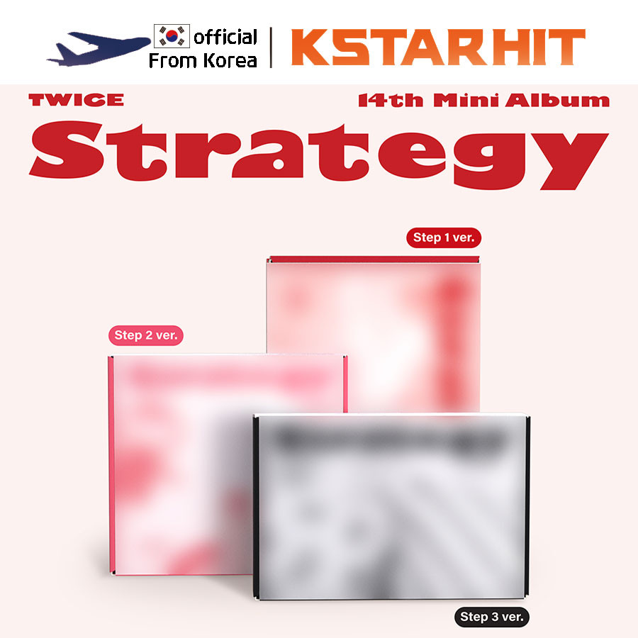 (+POB/ Standard ver.) TWICE - STRATEGY (14th Mini Album) | Shopee Brasil