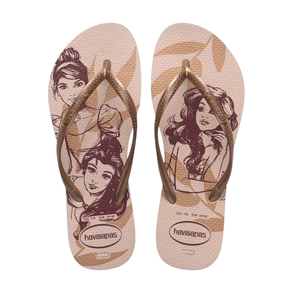 Havaianas Slim Disney Feminina Princesas | Shopee Brasil