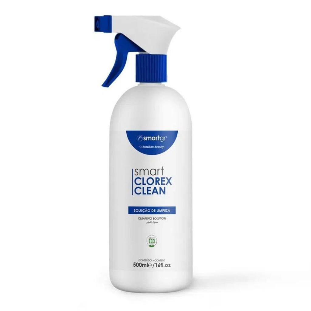 Smart Clorex Clean Solução Higienizante de Limpeza c/ Clorexidina 500 ...