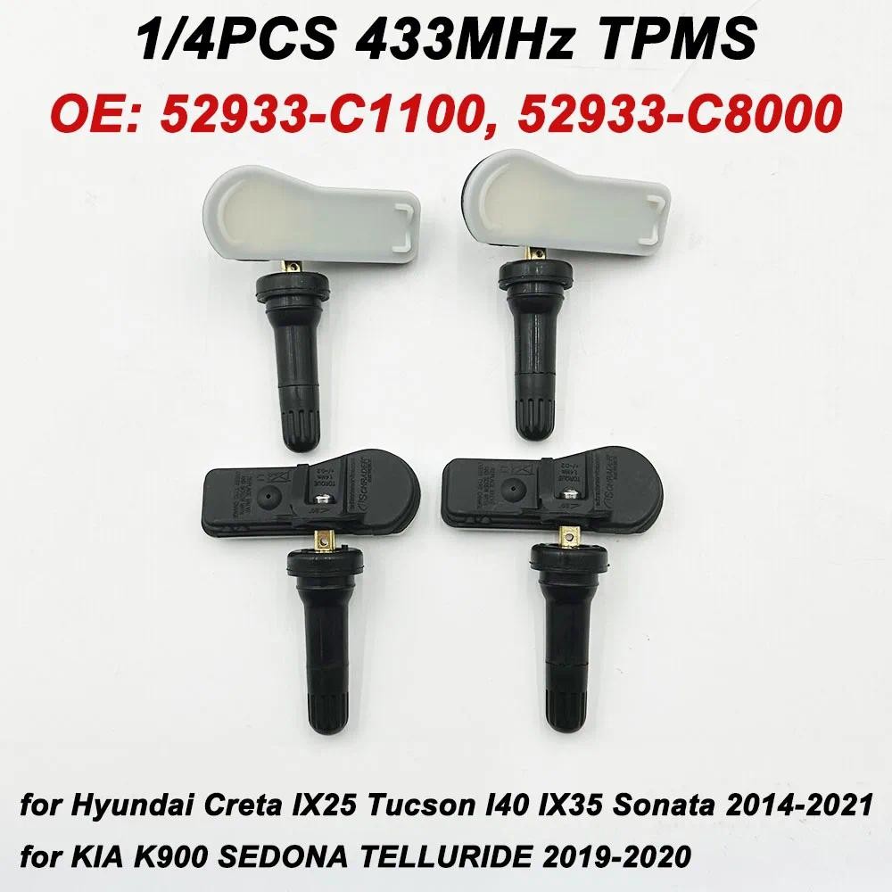 Sensor De Pressão Dos Pneus 433MHz TPMS 52933C1100 52933-C1100 Para ...