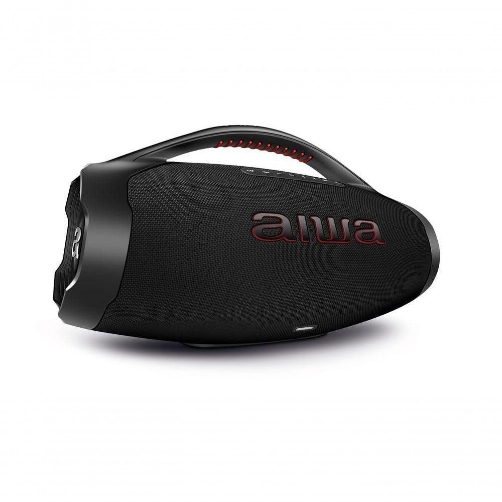 Caixa De Som Boombox Aiwa Aws-bbs-01b Bivolt | Shopee Brasil