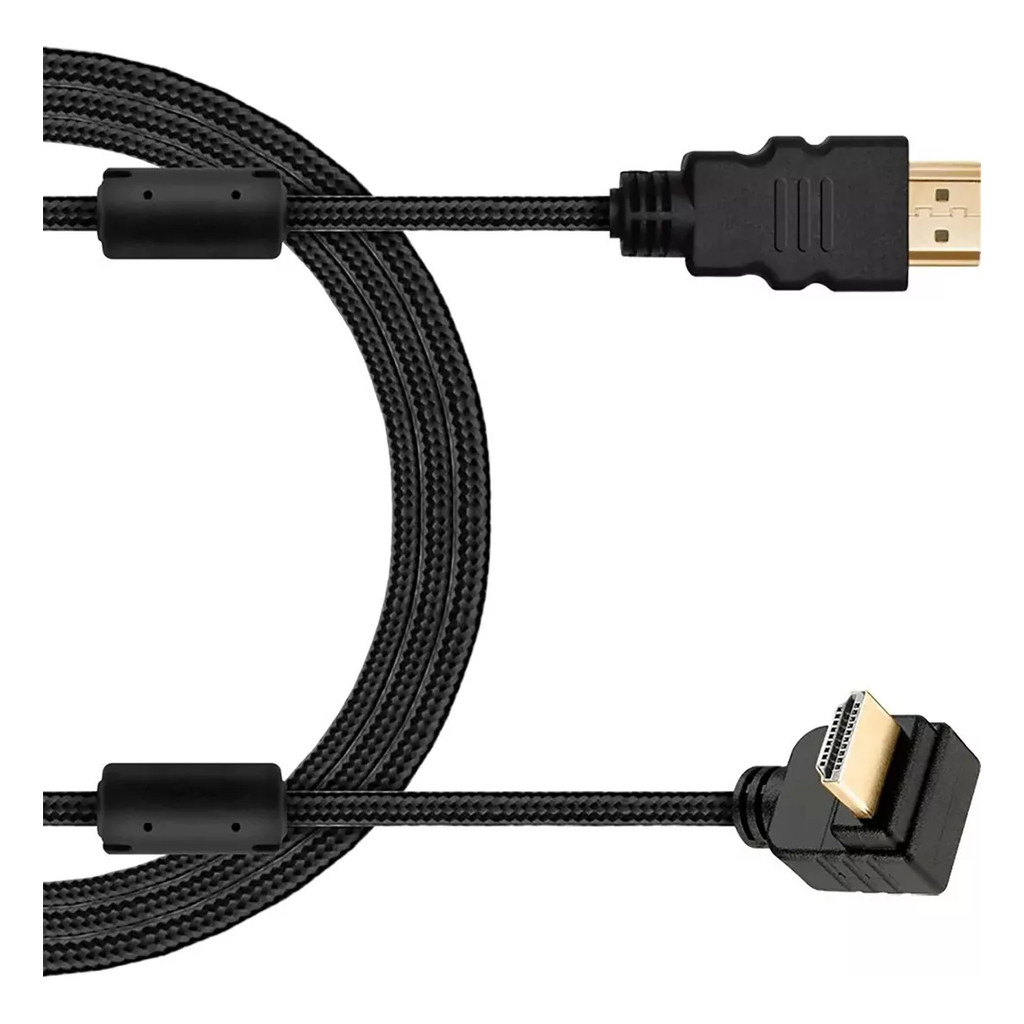 Cabo Hdmi 90 Graus 2m Metros X Hdmi Para Notebook Laptop | Shopee Brasil