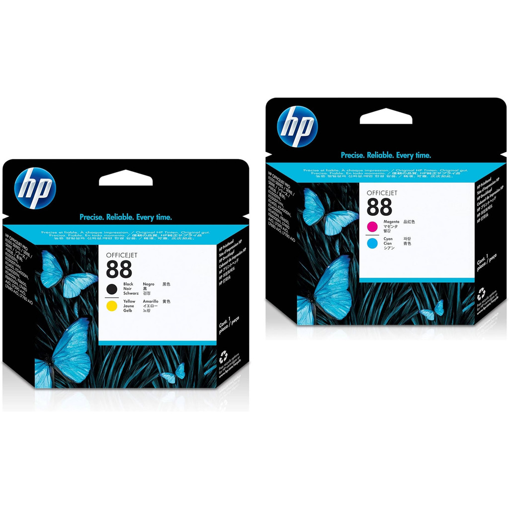 Kit Cabeça De Impressão Hp 88 Original C9382a / C9381a | Shopee Brasil