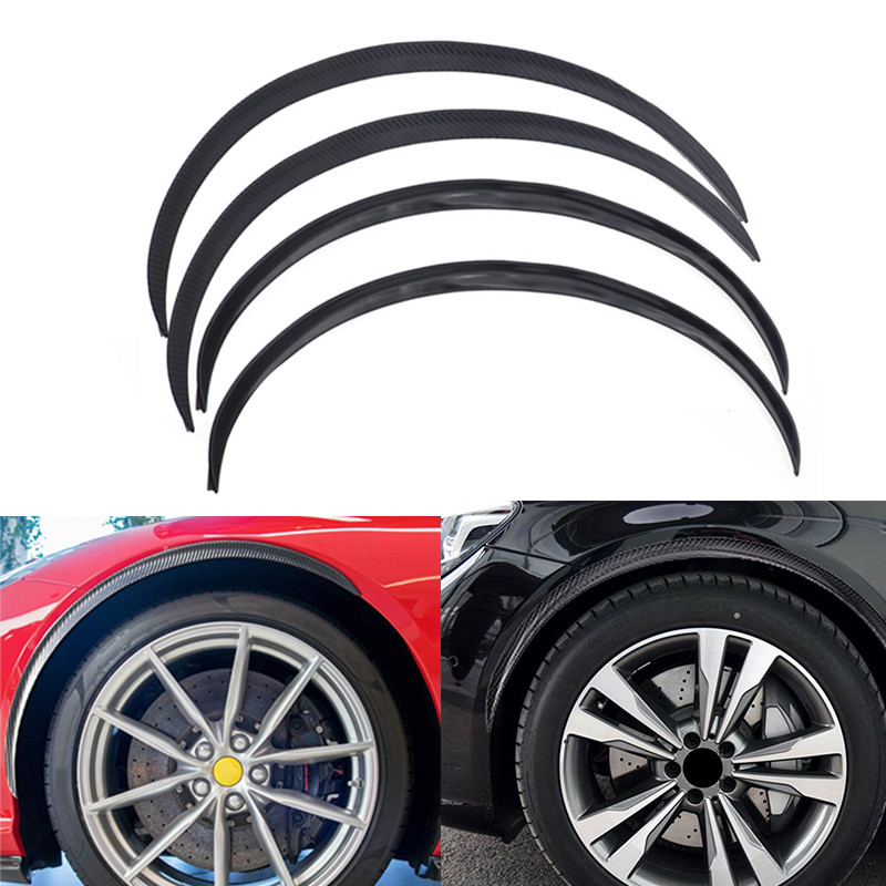 2/4 Pçs Universal Preto/Fibra De Carbono Carro Caminhão Corpo Kit ...